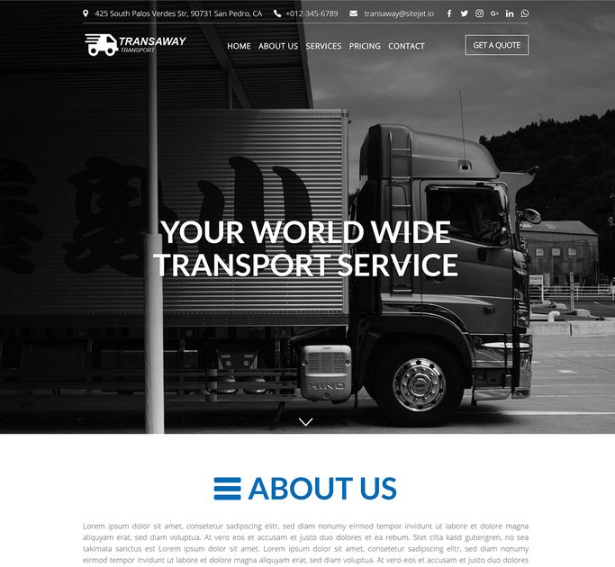 Transaway - Efficient Solutions for Seamless Logistics