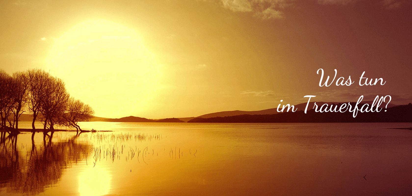 Im Trauerfall Bestattungshaus Hibbeln in Dortmund - Hibbeln Bestattungen